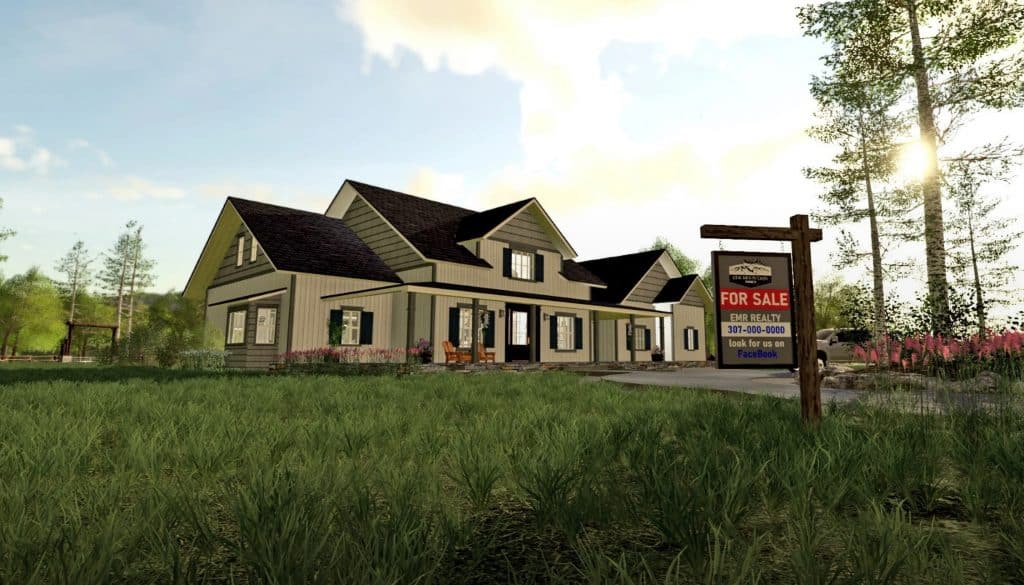FS19 Farm House v1.0.0.0 - FS 19 Buildings Mod Download