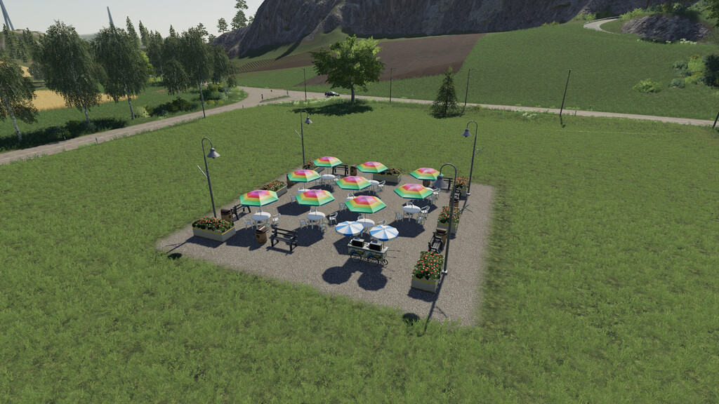 FS19 Icecafé 1.1.0.0 - FS 19 Objects Mod Download