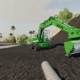 FS19 Liebherr Grinder V1.0 - FS 19 Forklifts / Excavators Mod Download