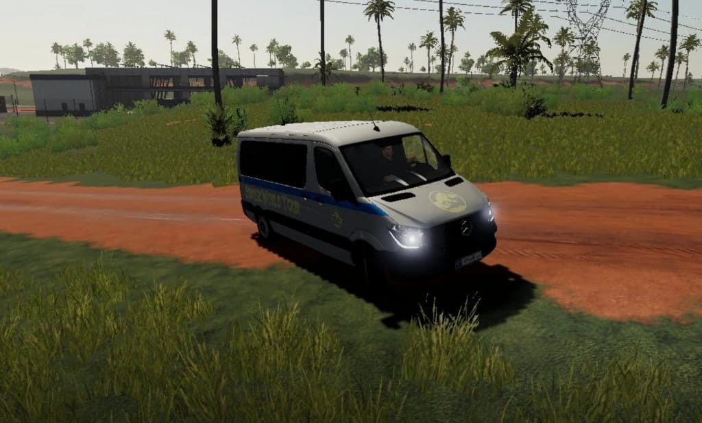 FS19 Mercedes Benz Sprinter [JW Tour Van] v1 (2) - Farming simulator 19 ...