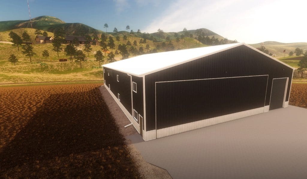 FS19 Placeable 81x120 Shop v1.0.0 (2) - Farming simulator 19 / 17 / 15 Mod