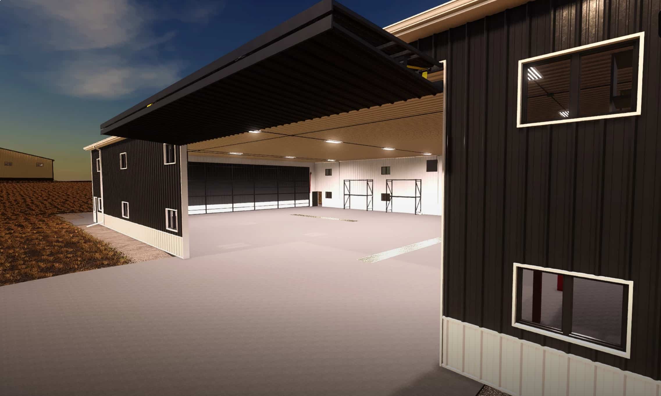 FS19 Placeable 81x120 Shop v1.0.0.0 - FS 19 Buildings Mod Download