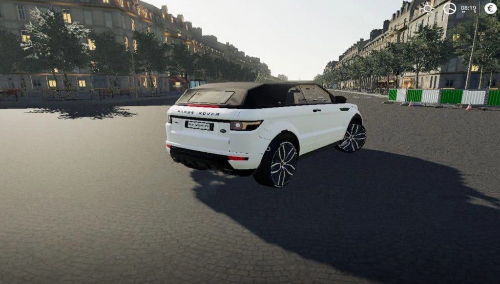 FS19 Range Rover Evoque v1.0.0 (2) - Farming simulator 19 / 17 / 15 Mod
