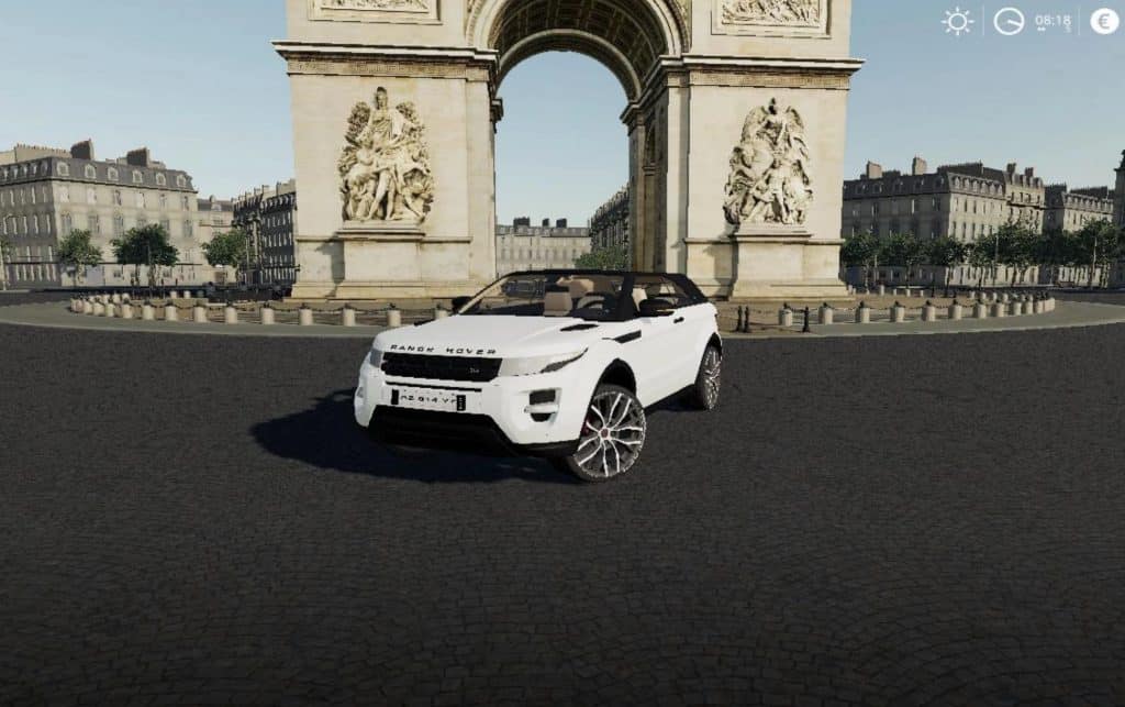 FS19 Range Rover Evoque v1.0.0.0 - FS 19 Cars Mod Download