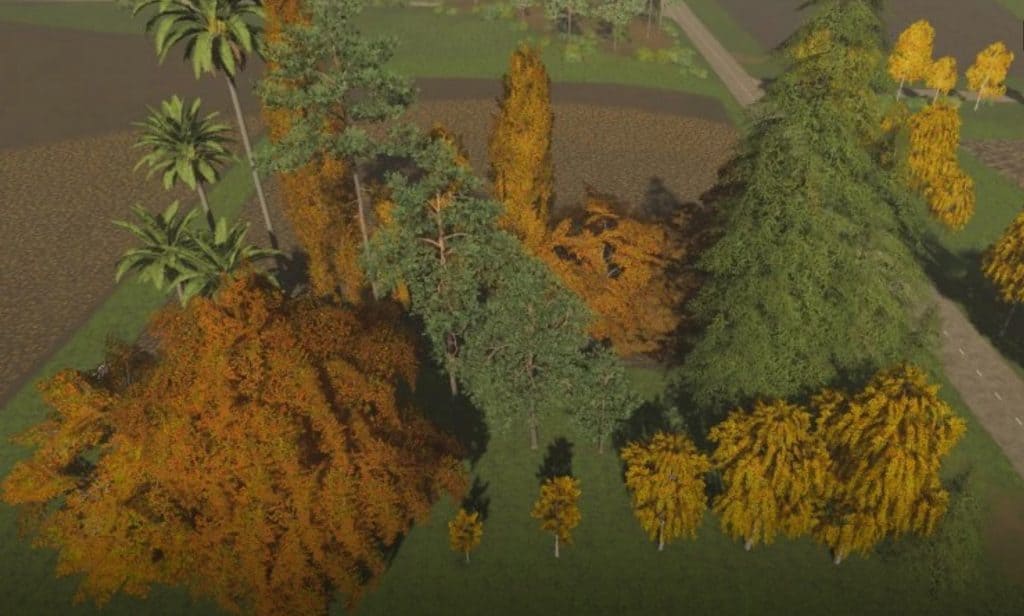 FS19 TREES v1.0.0 (2) - Farming simulator 19 / 17 / 15 Mod