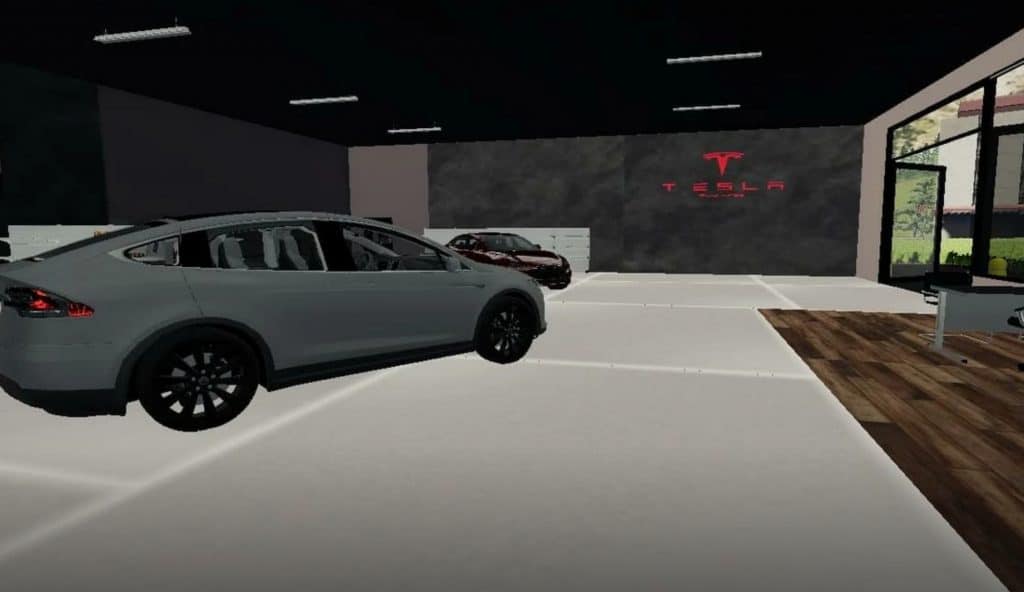 FS19 Tesla Showroom v1.0.0 (3) - Farming simulator 19 / 17 / 15 Mod