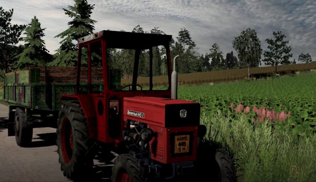 FS19 Universal 445 fara Cabina v2.0 - FS 19 Tractors Mod Download