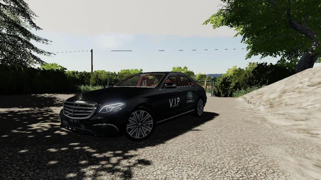 FS19 Mercedes Benz E-Class v1.0 - FS 19 Cars Mod Download