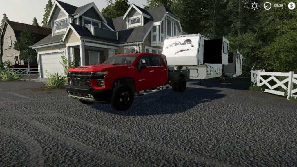 FS19 2020 chevy 3500 flatbed v1.0.0.0 - FS 19 Cars Mod Download