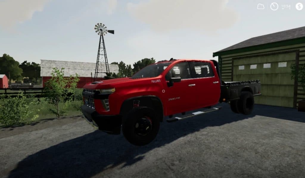 FS19 2020 chevy 3500 flatbed v1.0.0 (3) - Farming simulator 19 / 17 ...