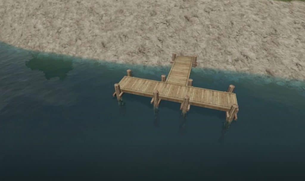 FS19 Boat Docks (Wood and White) v1.0.0 (2) - Farming simulator 19 / 17 ...