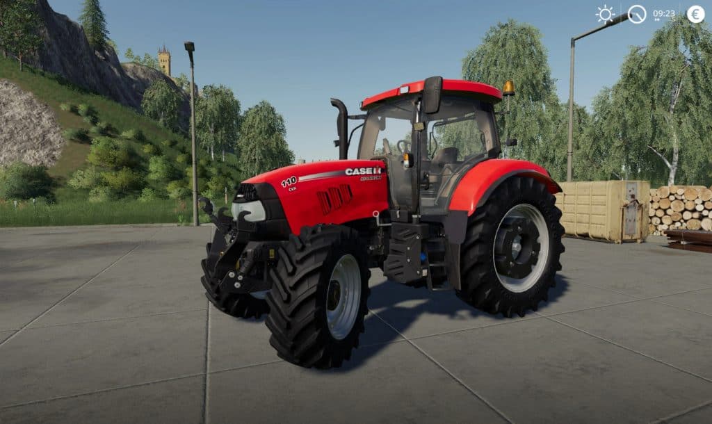 FS19 CASE IH MAXXUM 110 CVX v1.0.0.0 - FS 19 Tractors Mod Download
