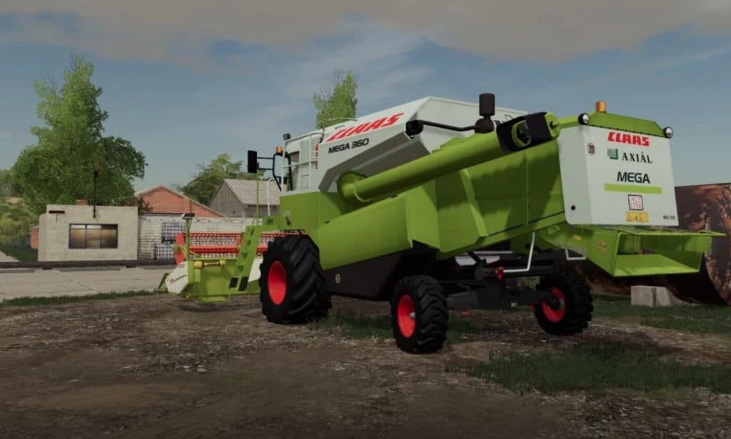 FS19 Claas Mega 360 v1.0.0 (2) - Farming simulator 19 / 17 / 15 Mod