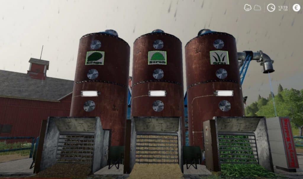 FS19 Compound feed system (25000000l and with level indicator) v1 (6 ...