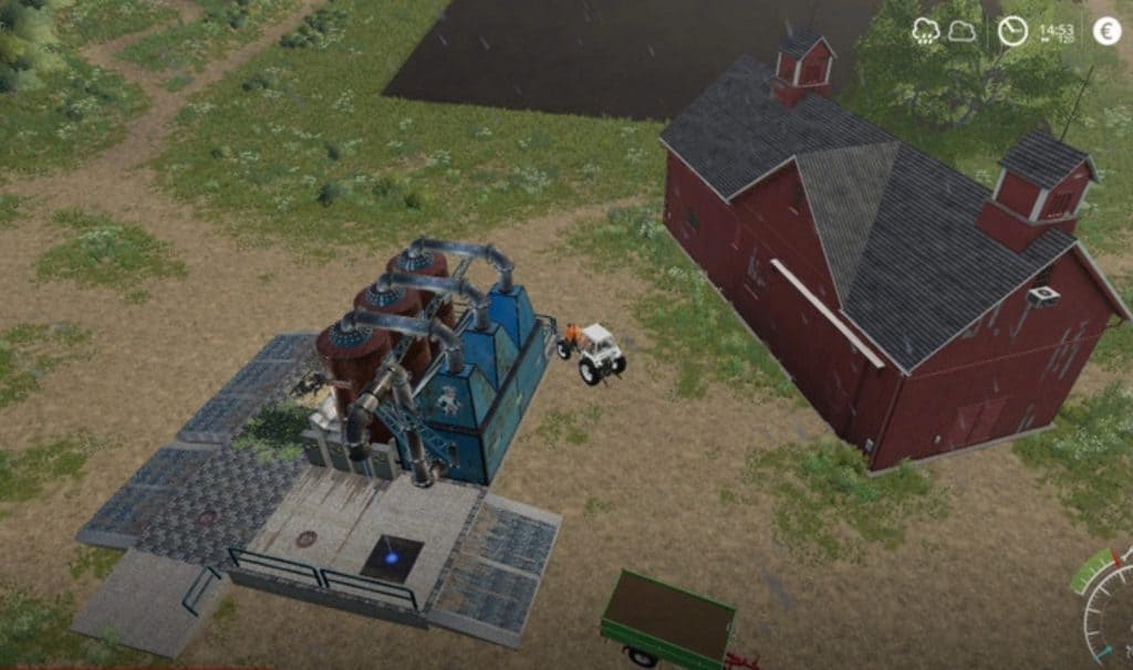 FS19 Compound feed system (25000000l and with level indicator) v1.2 ...
