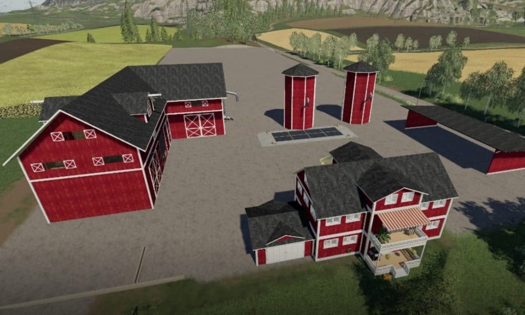 FS19 Farm Buildings Pack v1.0.0 (1) - Farming simulator 19 / 17 / 15 Mod