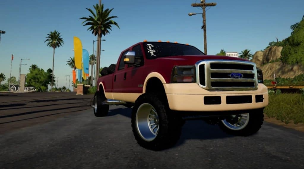 FS19 Ford F250 2006 Edited v1.0.0.0 - FS 19 Cars Mod Download