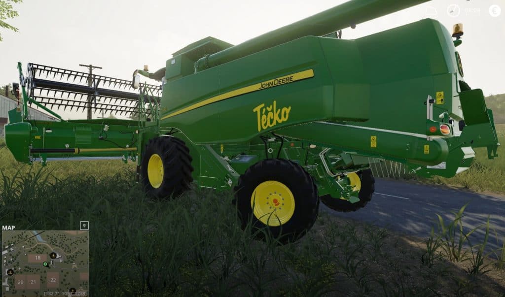 FS19 John Deere T670i Tecko v1.0.0 (5) - Farming simulator 19 / 17 / 15 Mod