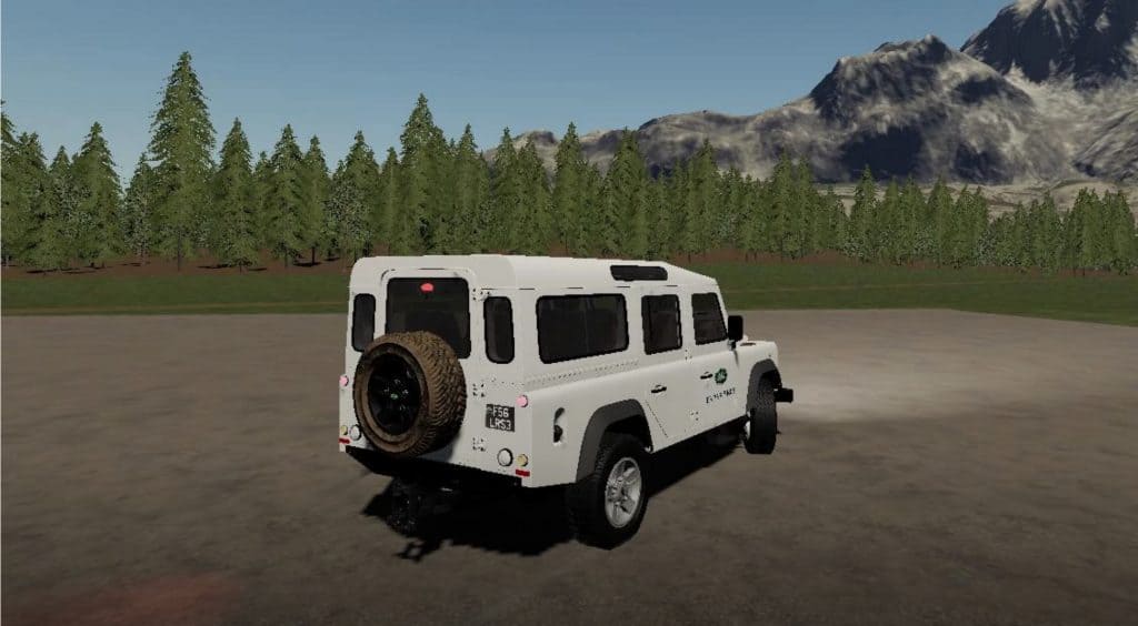 FS19 Land Rover Defender Wagon [LR Exp Version] v1.0 - FS 19 Cars Mod ...