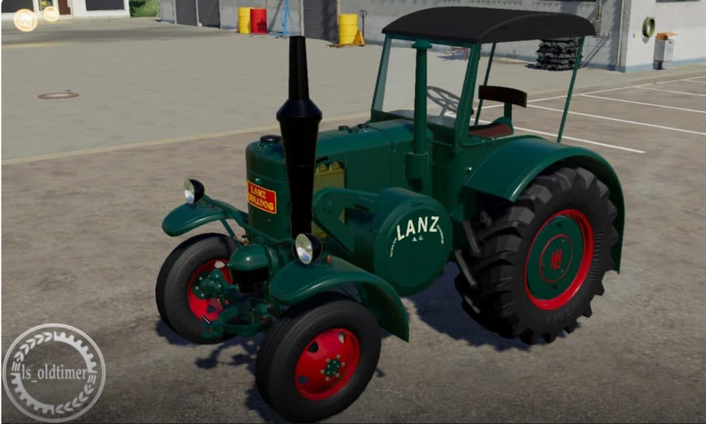 FS19 Lanz Bulldog HR8 v1.0.0 (5) - Farming simulator 19 / 17 / 15 Mod