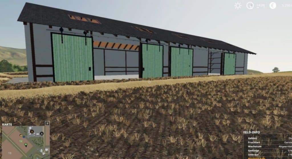 FS19 Machine Hall Pack v1 (2) - Farming simulator 19 / 17 / 15 Mod