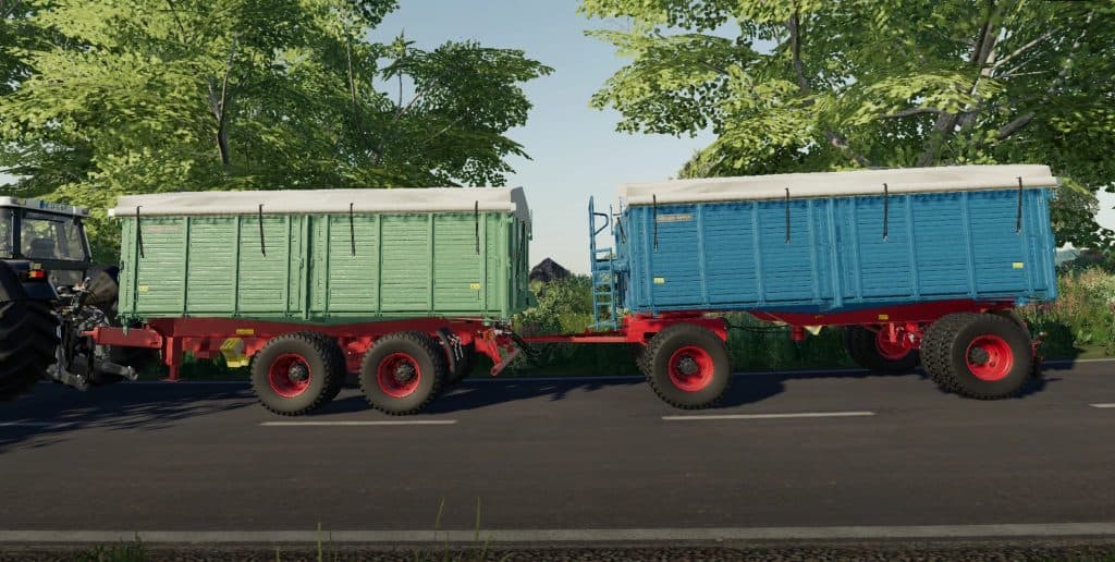 FS19 Meiller Kipper Pack MW Edition v1.1.0.0 - FS 19 Trailers Mod Download