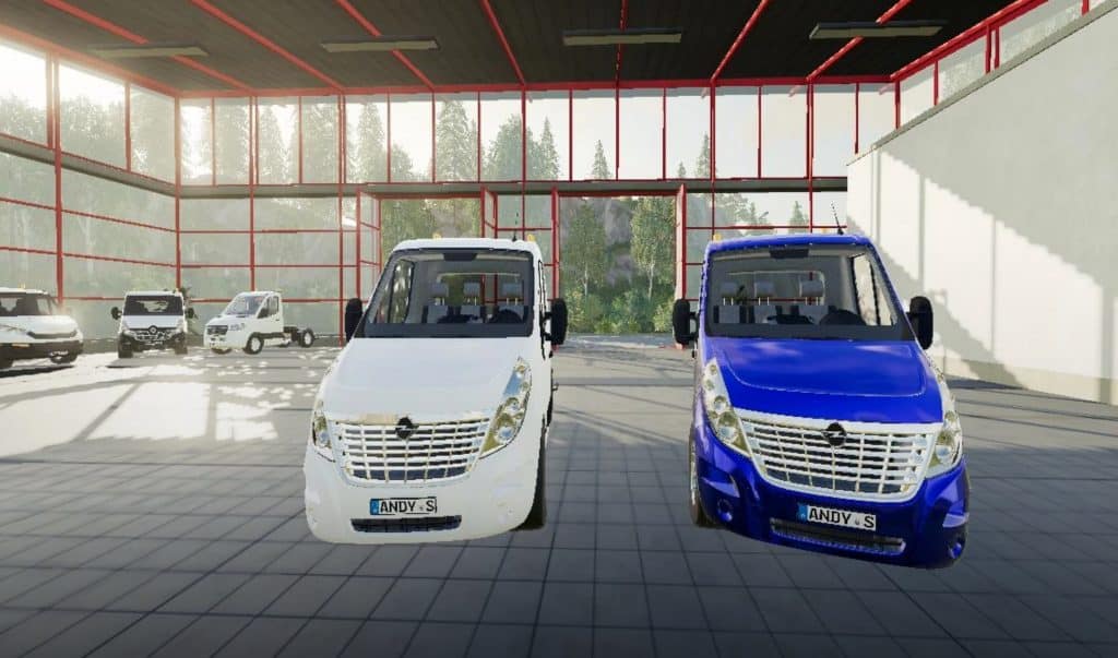 FS19 Opel Movano VanTruck v1.0.0.0 - FS 19 Vehicles Mod Download