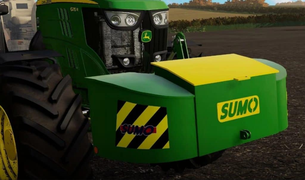 FS19 Sumo Weight bigger v1.0.0.0 - FS 19 Implements & Tools Mod Download