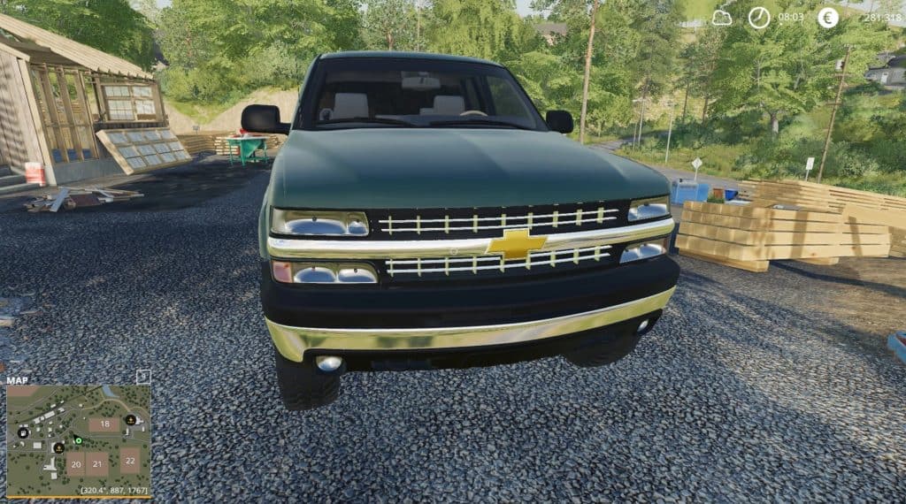 FS19 2002 Chevy Silverado Extended v1.0.0 (3) - Farming simulator 19 ...