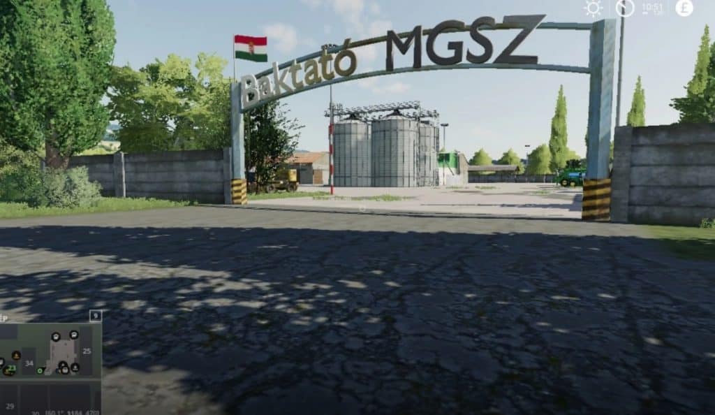 FS19 Baktatófalva v1.2 RP - FS 19 Maps Mod Download