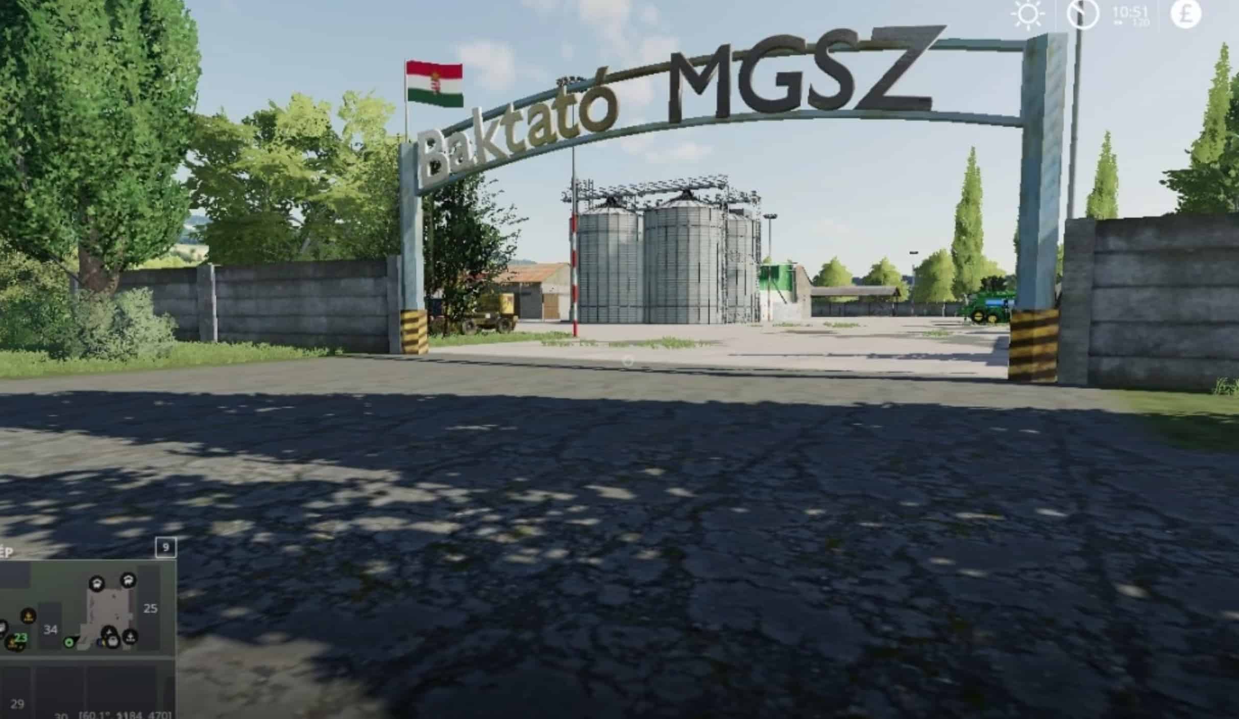 FS19 Baktatófalva v1.2 RP - FS 19 Maps Mod Download