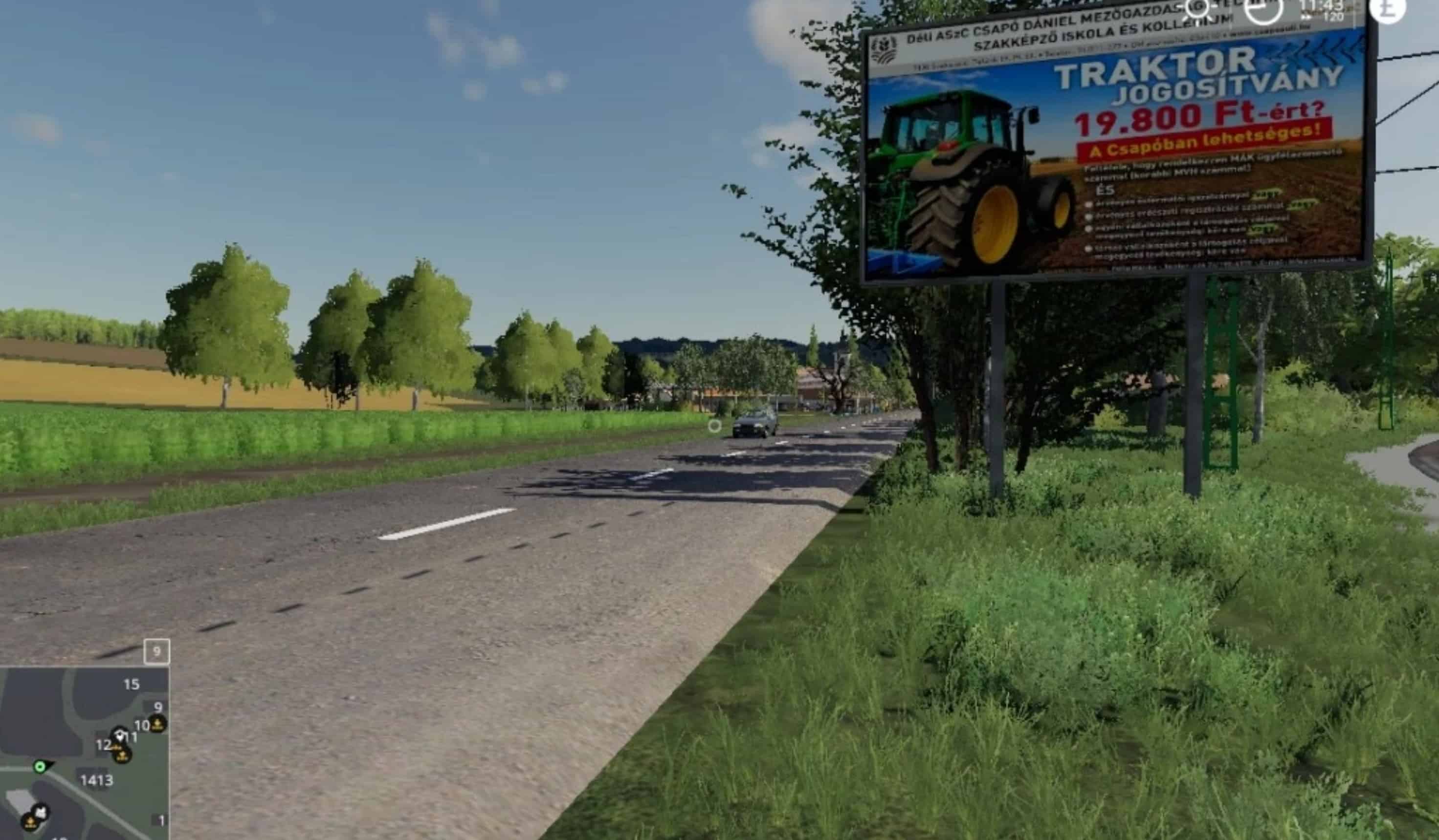 FS19 Baktatófalva v1.2 RP - FS 19 Maps Mod Download
