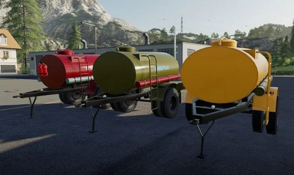 FS19 Barrel semi-trailer v1.0.0 (1) - Farming simulator 19 / 17 / 15 Mod