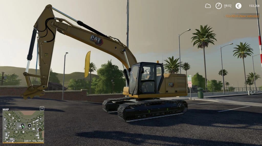 FS19 Cat 320 NextGen v1.0.0 (3) - Farming simulator 19 / 17 / 15 Mod