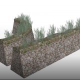FS19 Dry Stone Wall v1.0 - FS 19 Prefab Mod Download