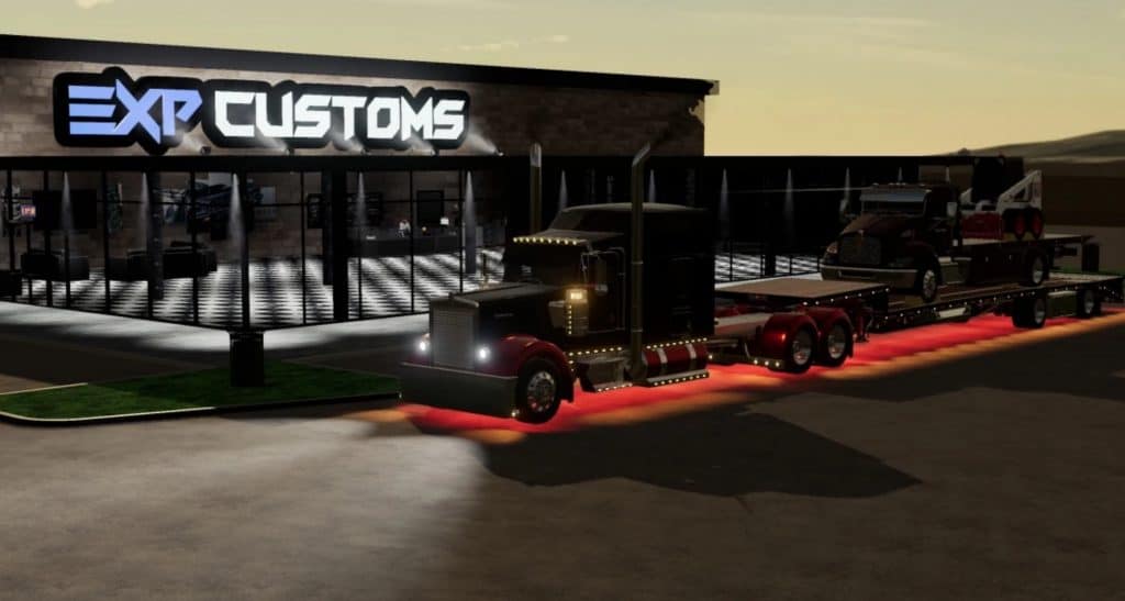 FS19 EXP19 KalynSiebert DropDeck v2 (2) - Farming simulator 19 / 17 ...