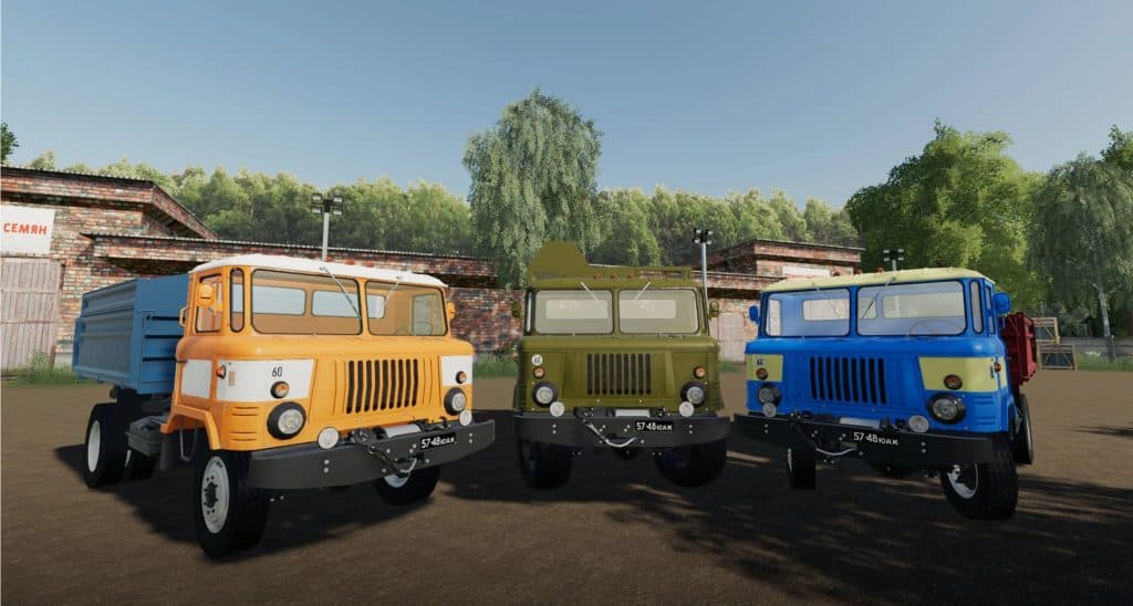 FS19 GAZ - 66 v1.0.0 (1) - Farming simulator 19 / 17 / 15 Mod