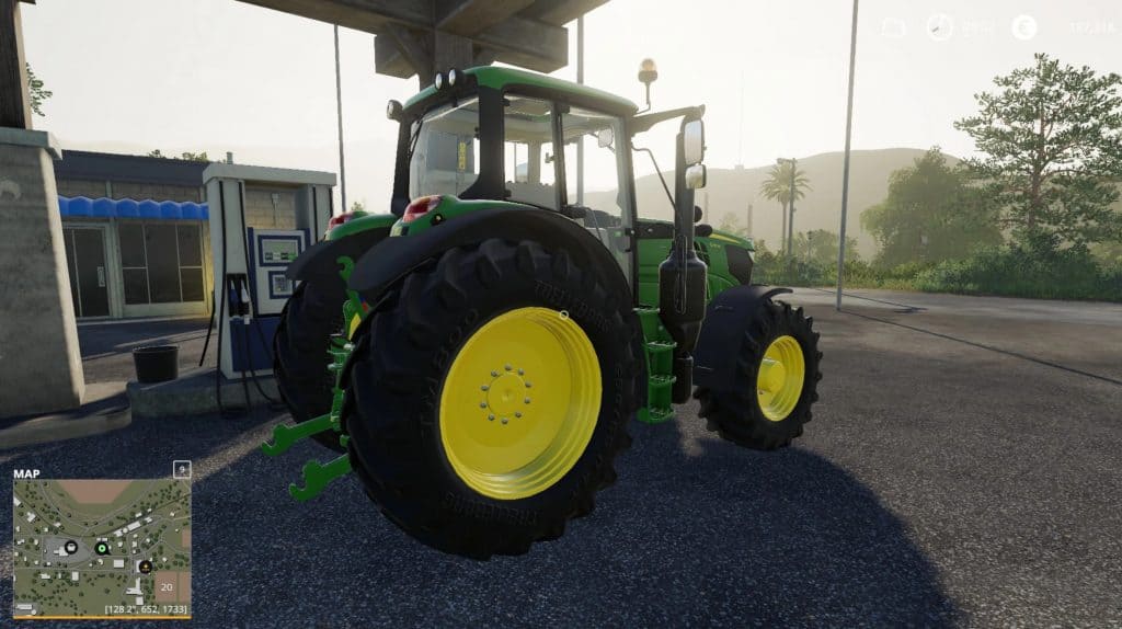 FS19 John Deere 6M neu v1.1.0 (7) - Farming simulator 19 / 17 / 15 Mod