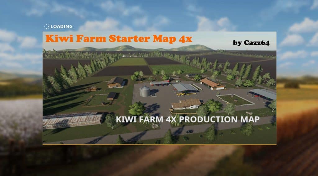 FS19 Kiwi Farm Production v5.0 - FS 19 Maps Mod Download