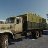 FS19 KrAZ-257 1.3.0.0 - FS 19 Trucks Mod Download