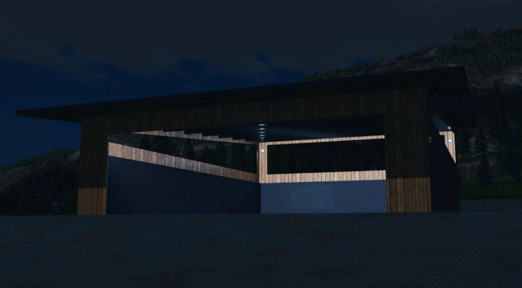 FS19 Large Silo Hall v1.0.0 (2) - Farming simulator 19 / 17 / 15 Mod