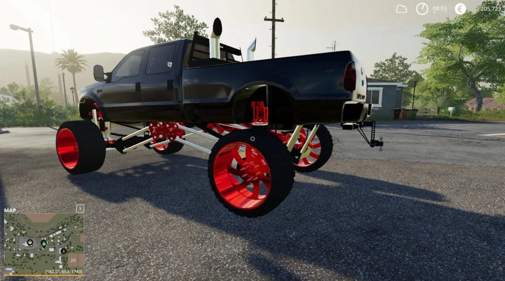 FS19 Lifted f250 v1.0.0 (2) - Farming simulator 19 / 17 / 15 Mod