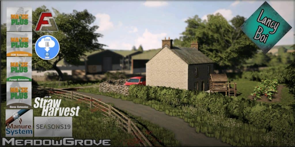 FS19 Meadow Grove Farming Agency Edition v1.0.0.0 - FS 19 Maps Mod Download