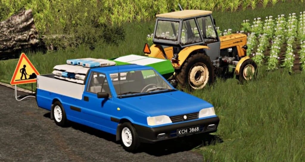 FS19 POLONEZ CARO TRUCK v1.0.0 (5) - Farming simulator 19 / 17 / 15 Mod