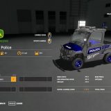 FS19 Police Gator XUV865M V1.0 - FS 19 Cars Mod Download