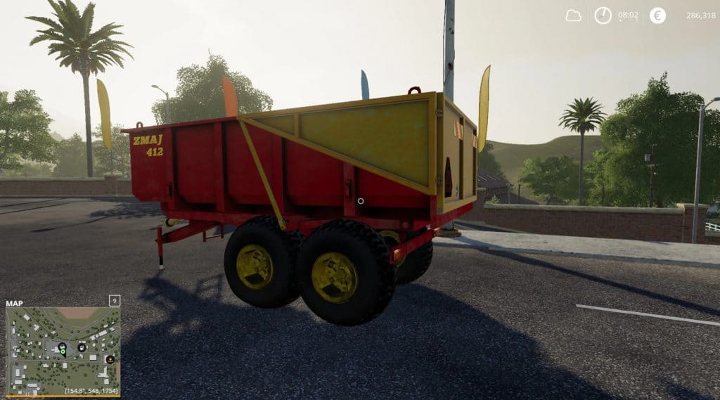 FS19 Zmaj 412 520 v1.0.0 (3) - Farming simulator 19 / 17 / 15 Mod