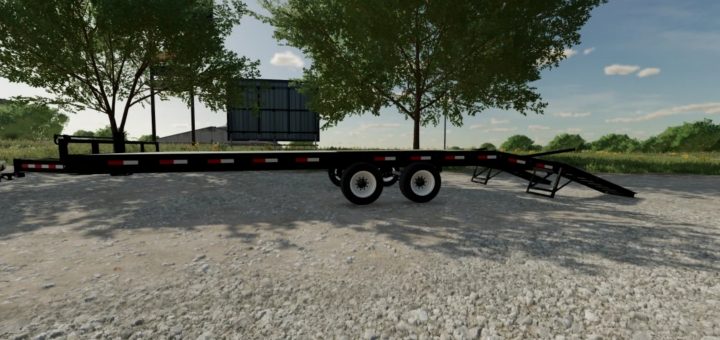FS22 Lizard Trailer Carrier v1.0 - FS 22 Trailers Mod Download