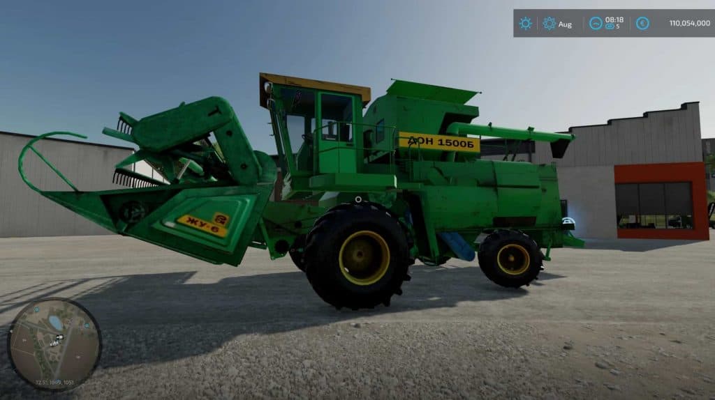 FS22 Don-1500B Combine v0.1 - FS 22 Combines Mod Download