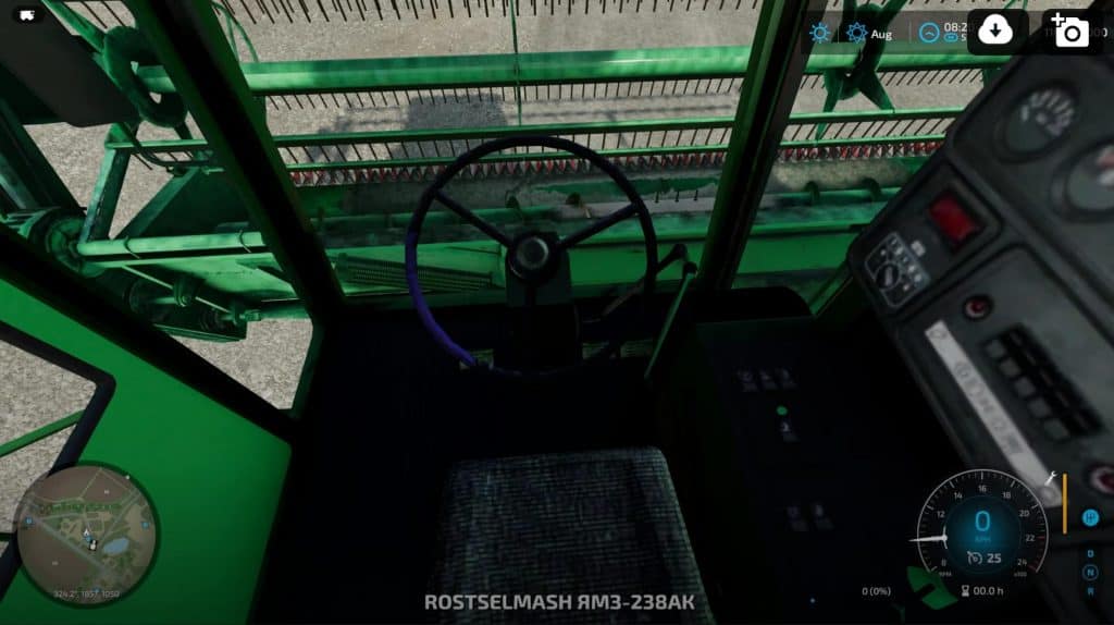 FS22 Don-1500B Combine v0 (4) - Farming simulator 19 / 17 / 15 Mod