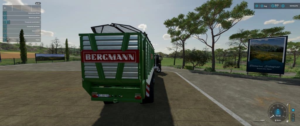 FS22 [FBM22] Bergmann HTW85 v1.0.0 (4) - Farming simulator 19 / 17 / 15 Mod